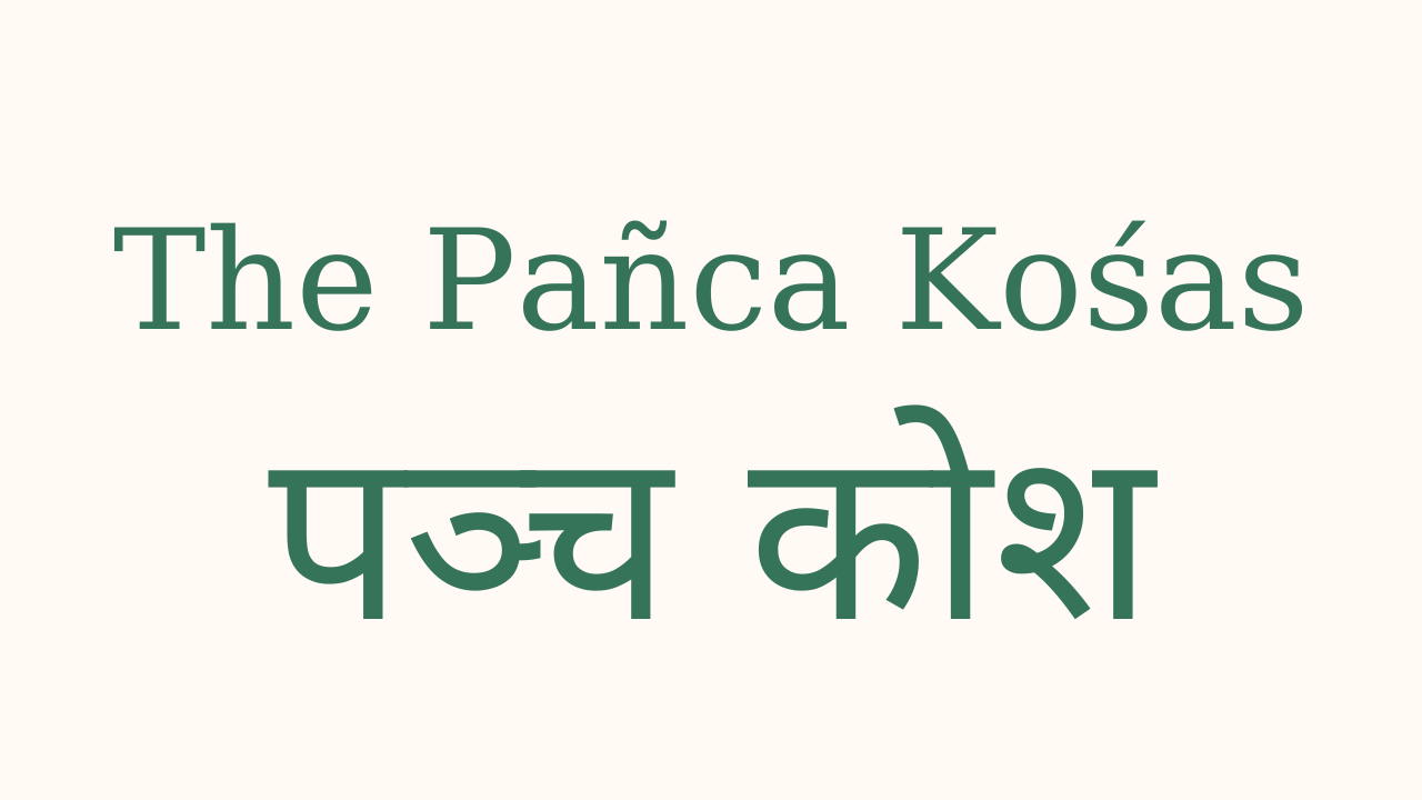 The Pañca Kośas: Understanding the Five Sheaths in Yoga - Agi Wittich PhD